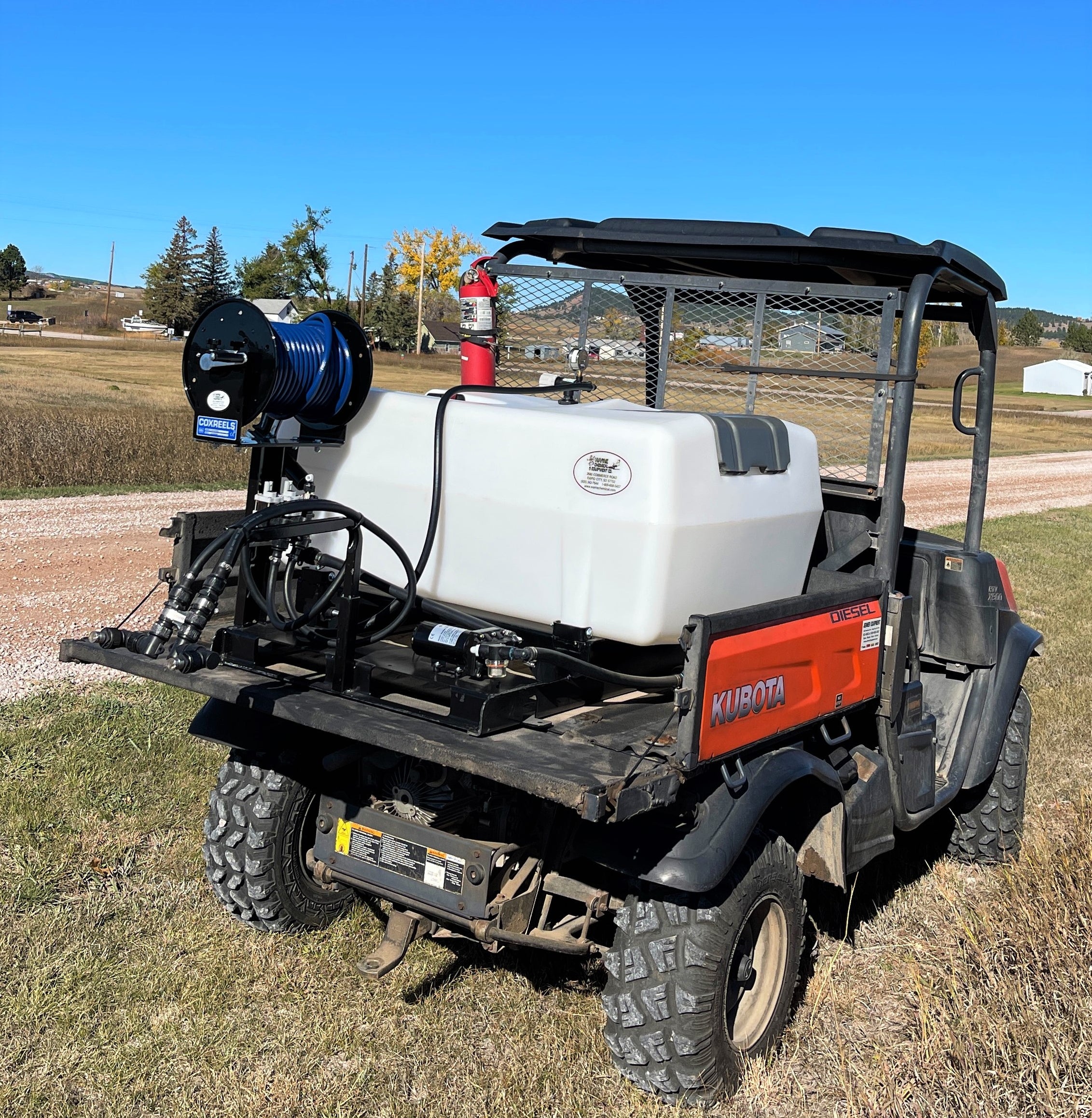 100 Gallon General Purpose Standard UTV Sprayer — Warne Chemical ...